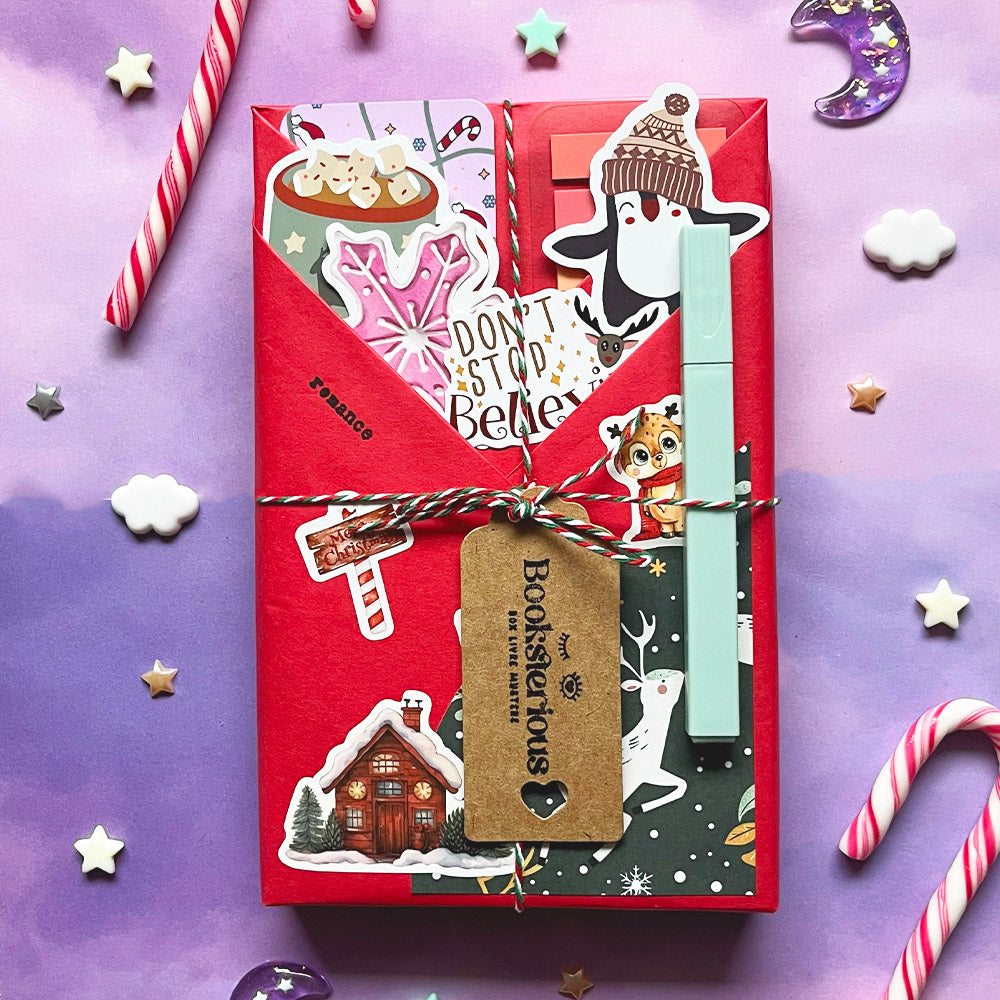 Box livre et accessoires lecture | Édition Noël – Booksterious