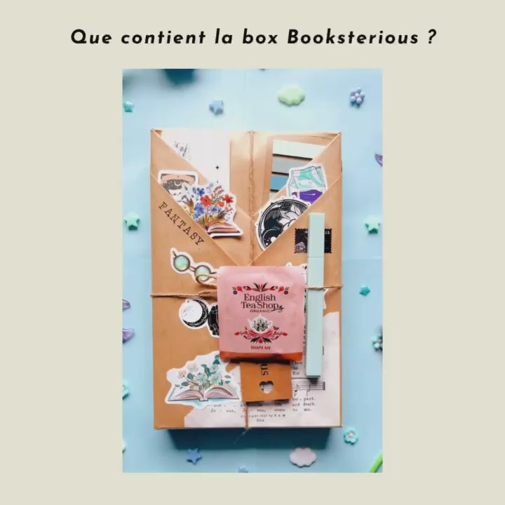Box livre et accessoires de lecture avec ou sans abonnement – Booksterious
